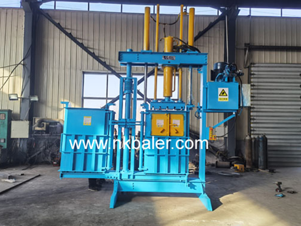 Vertical Balers for 100lbs Clothing Bale | Nick Baler Machinery
