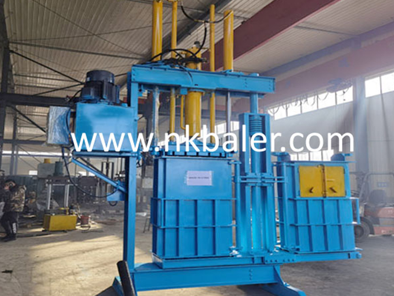 Weight Baler Machine Used Clothes Baling Press | Nick Baler Machinery