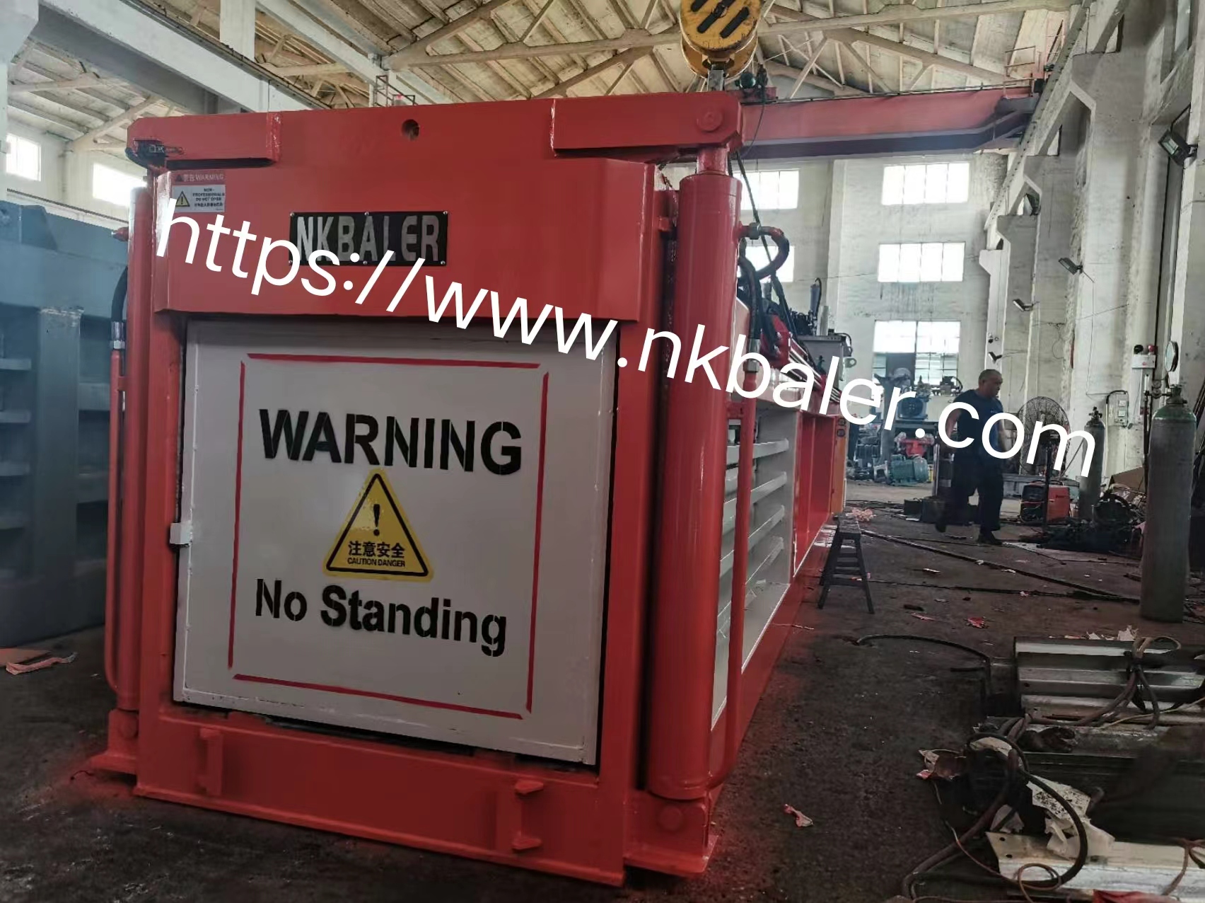 1000kg Bale waste Paper Balers | Nick Baler Machinery