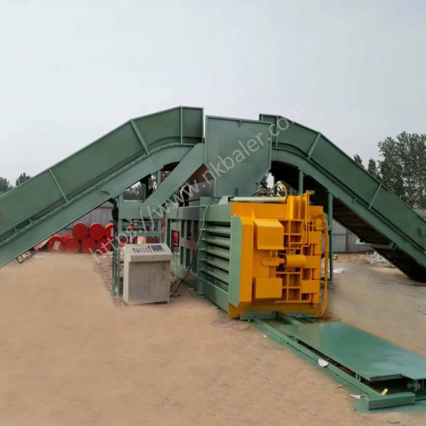 Scrap PE Waste Compactor (NKW180BD) | Nick Baler Machinery