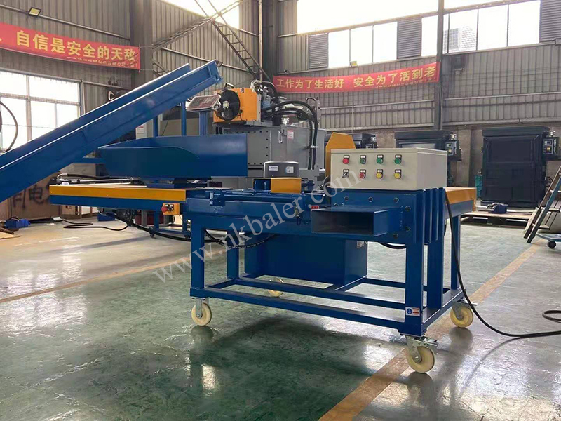 18 Years Factory Hydraulic Wipes Compress Baler Textile Trims Compactor ...