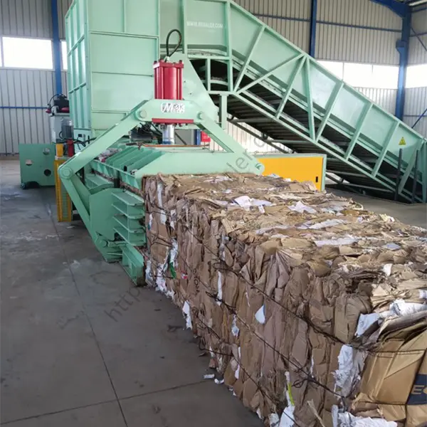 OCC Paper Automatic baler | Nick Baler Machinery