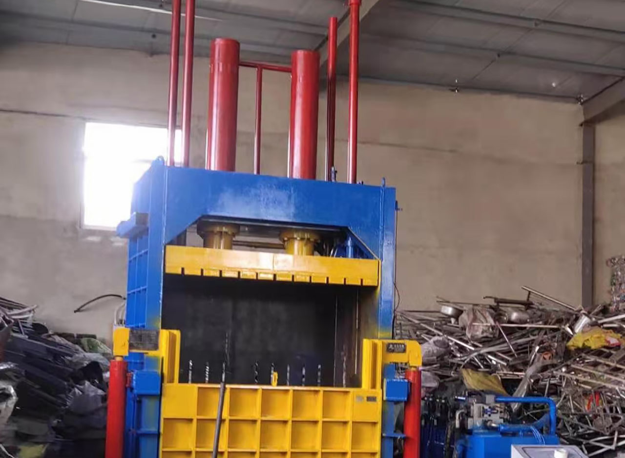CE Certification Scrap Aluminum Plate Hydraulic Balers Machine ...