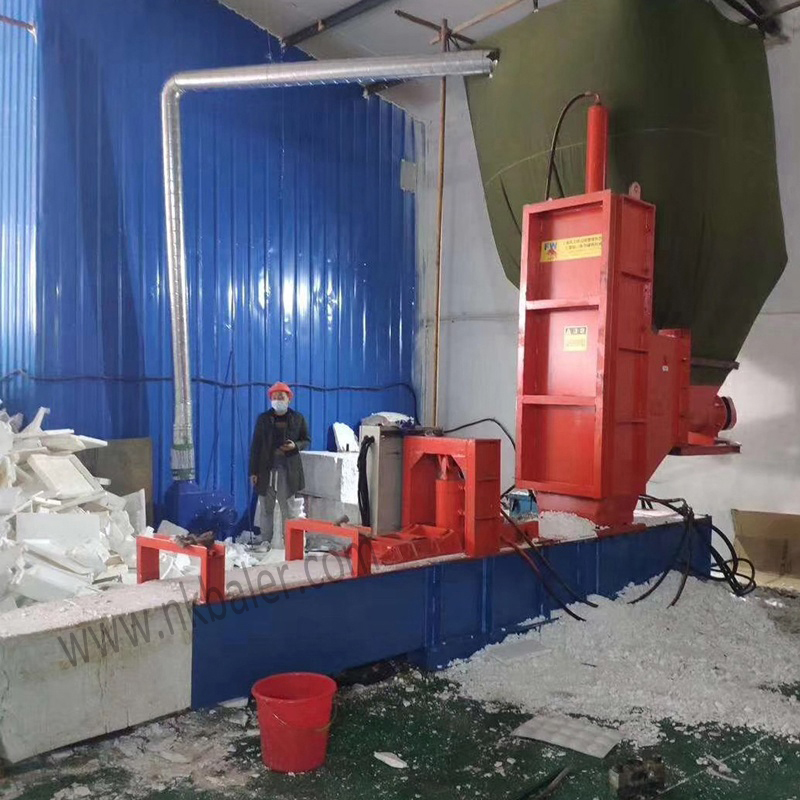 Scrap Foam Press Machine | Nick Baler Machinery