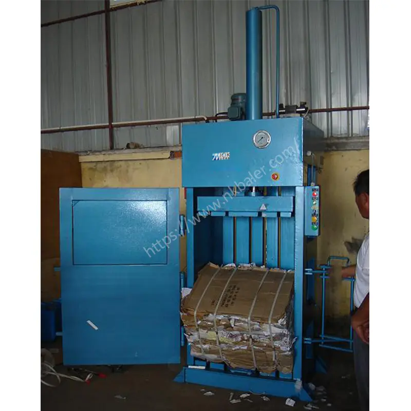 Vertical Waste Paper Baler Machine | Nick Baler Machinery