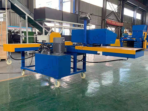 Hydraulic Rags Wiper Bagging Baler Machine | Nick Machinery