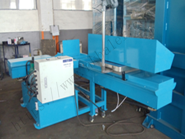 10kg bale of textile waste cotton rags bagging machine | Nick Machinery