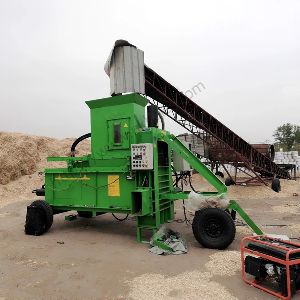 Rice Husk Bagging Baler | Nick Baler Machinery